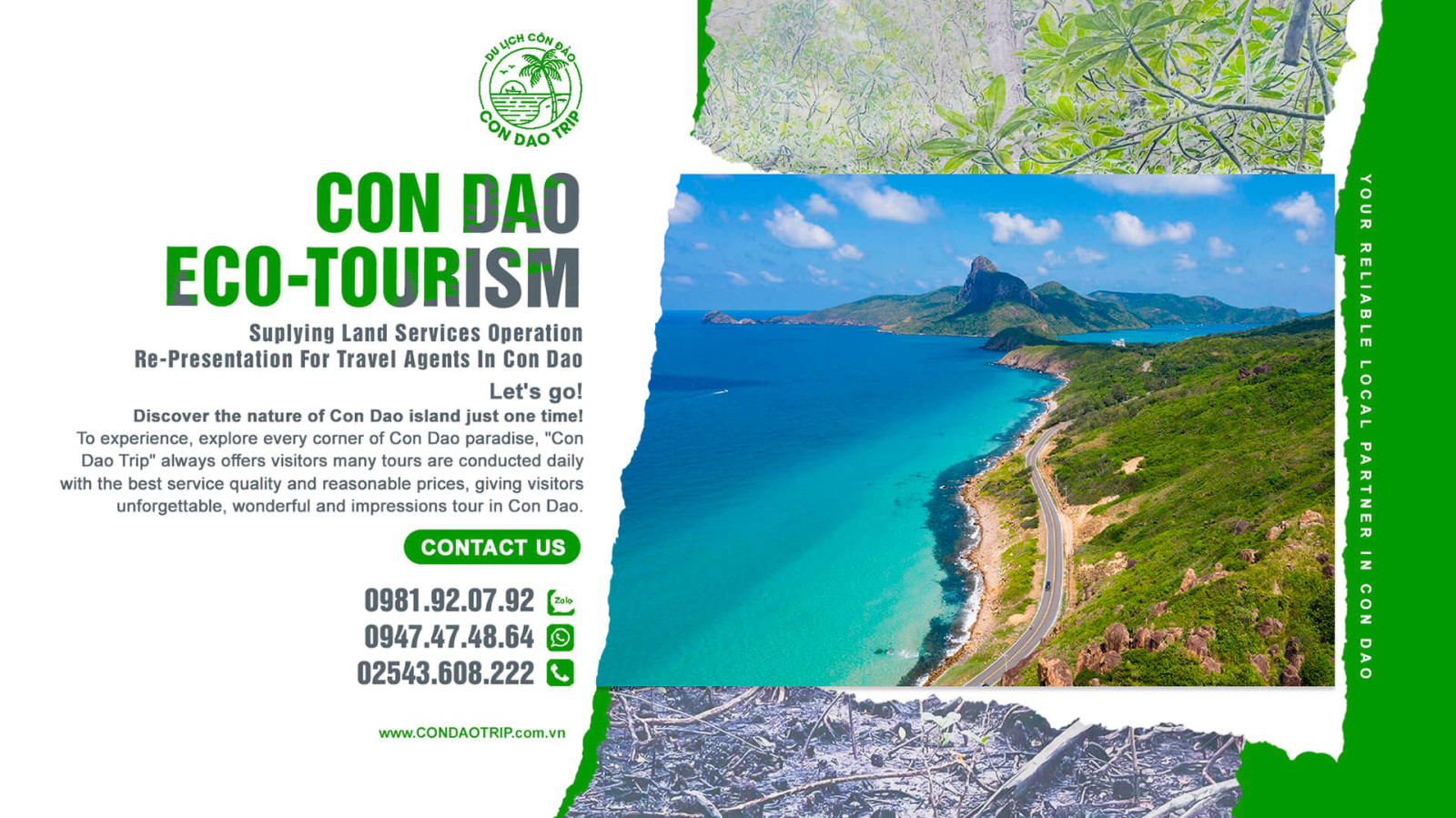HISTORY OF CON DAO ISLAND » CON DAO ECO-TOURISM
