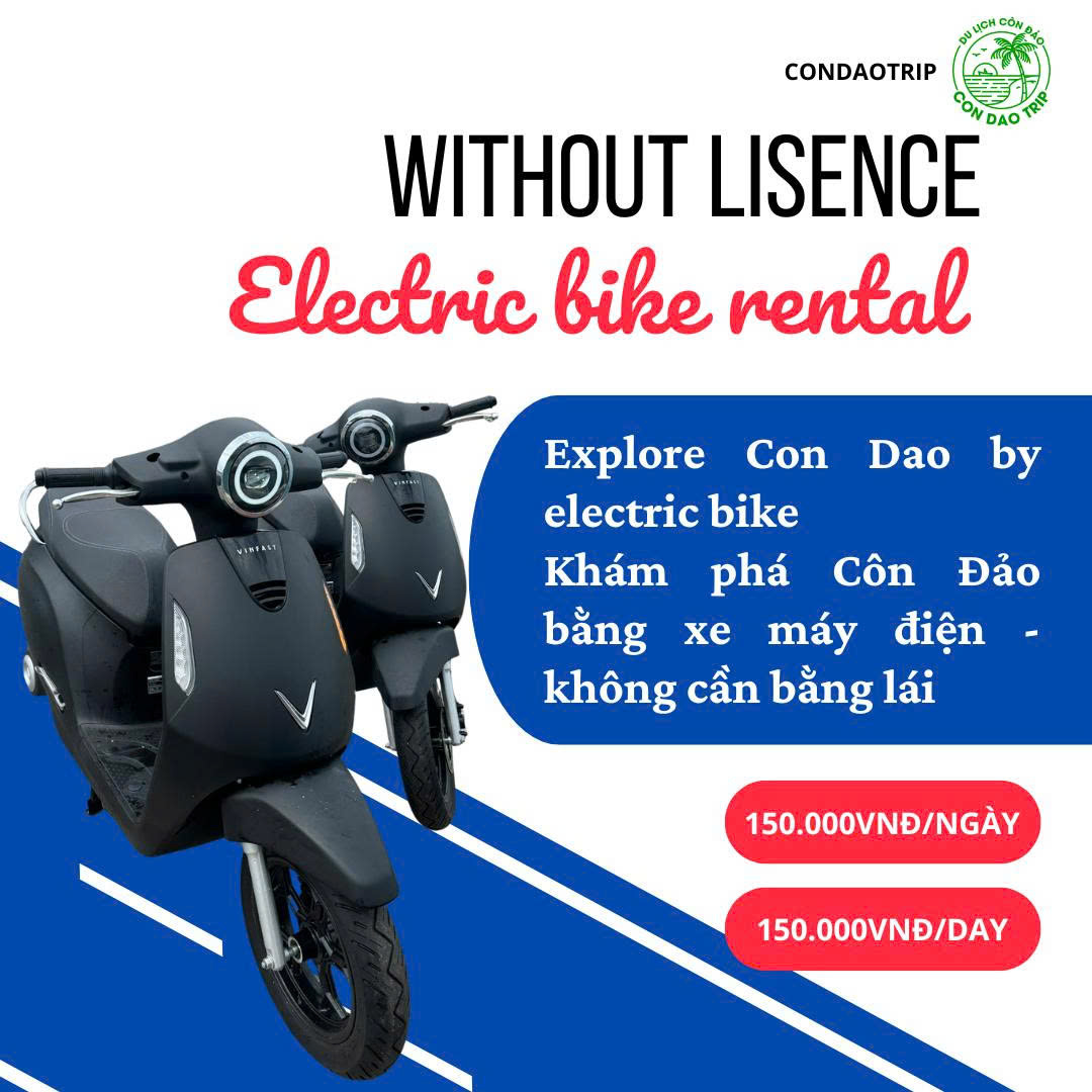 Electric car rental in Con Dao » CON DAO ECO-TOURISM